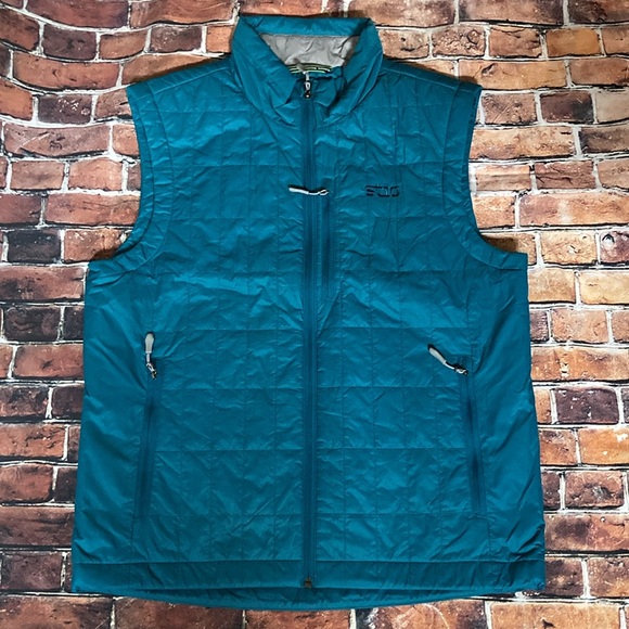 Stio | Jackets & Coats | Mens Stio Primaloft Quilted Full Zip Vest In ...